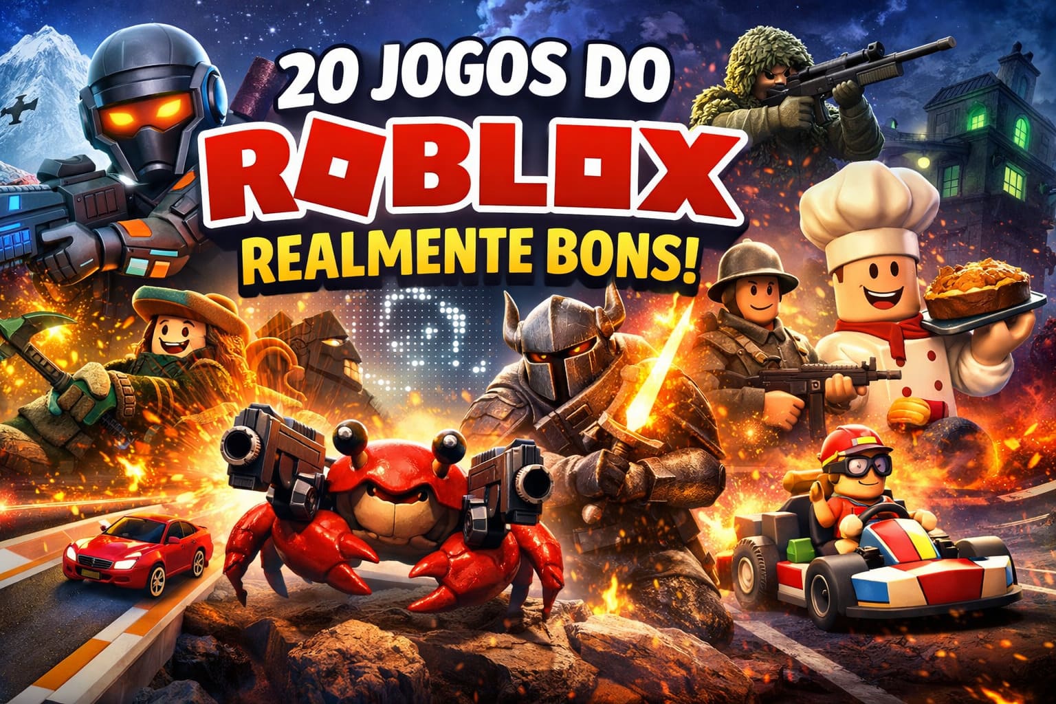 20 Jogos do Roblox que são Realmente Bons - Viu Só?